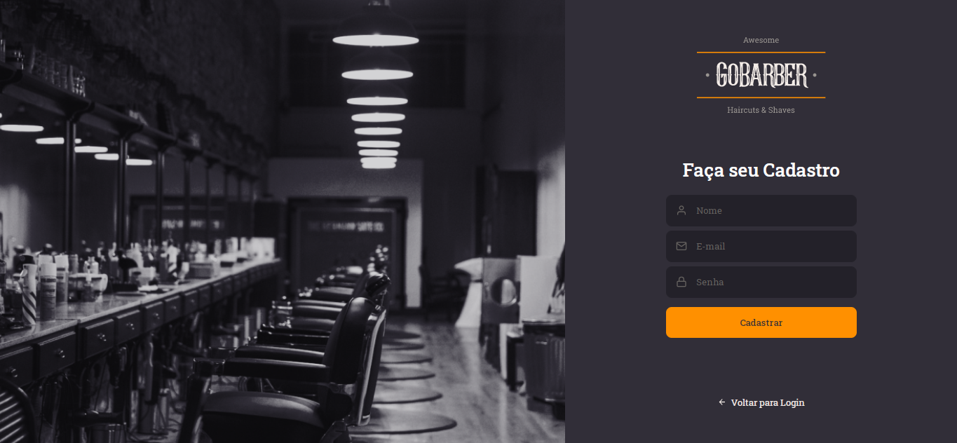 GitHub - FixRuan/GoBarber: FrontEnd Com React.js