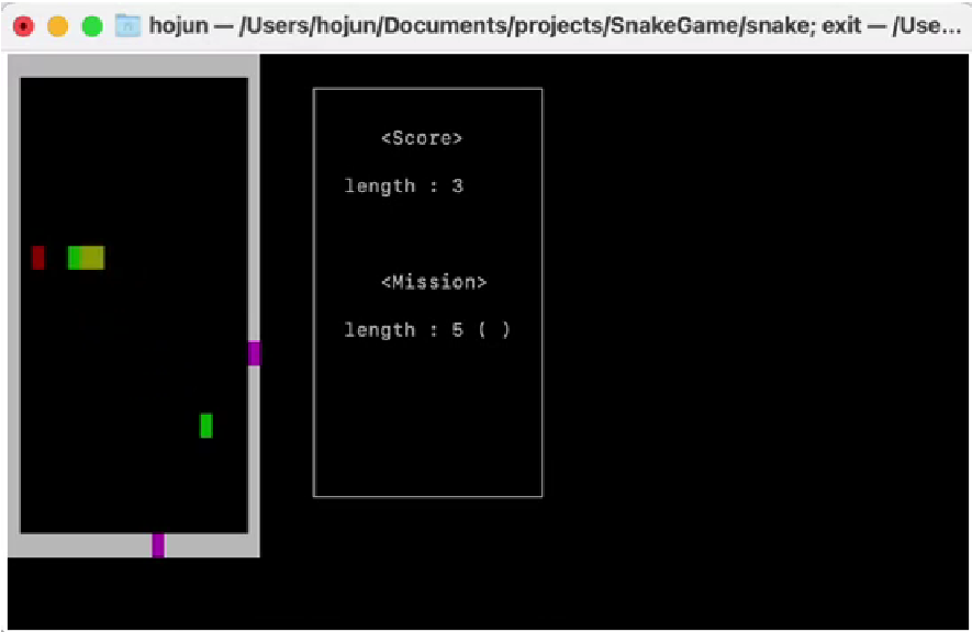GitHub - hojuni9999/SnakeGame: This project is the final project of Kookmin Univ. Department of ...