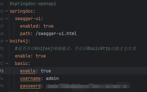 Knife4jHttpBasic没有加@ConfigurationProperties注解，导致开启BasicHttp验证后的配置文件无法解析配置属性 'knife4j.basic ...