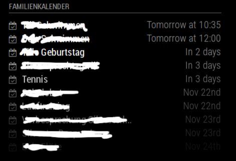 Calculation issue in calendar module · Issue #1083 · MagicMirrorOrg/MagicMirror · GitHub
