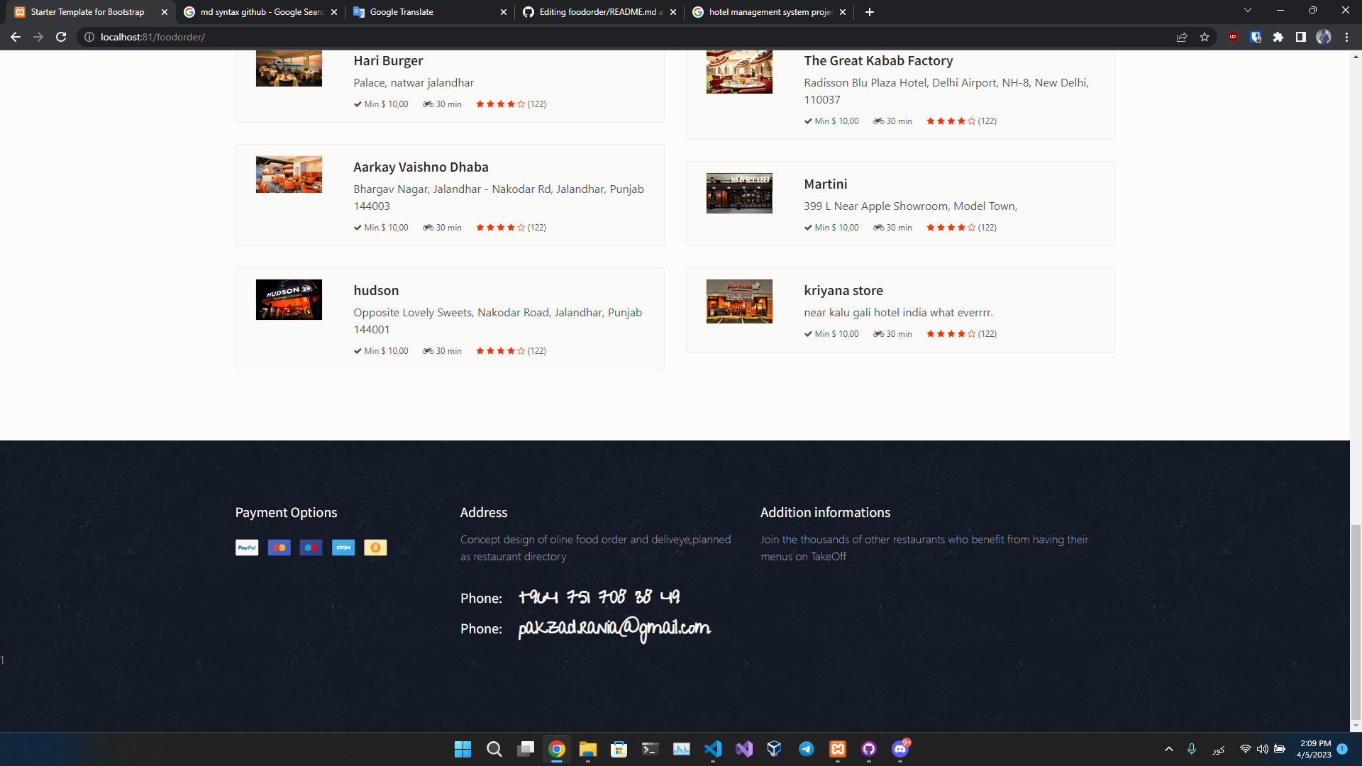GitHub - pakzadR/foodorder2