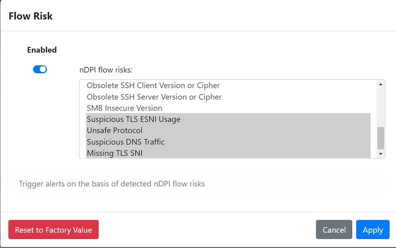 Ho remove SMB Insecure Version from nDPI alert · Issue #4806 · ntop/ntopng · GitHub