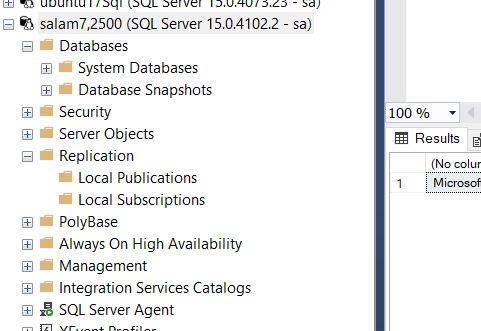 Replication is not setup · Issue #6 · microsoft/sqlworkshops-sql2019lab · GitHub