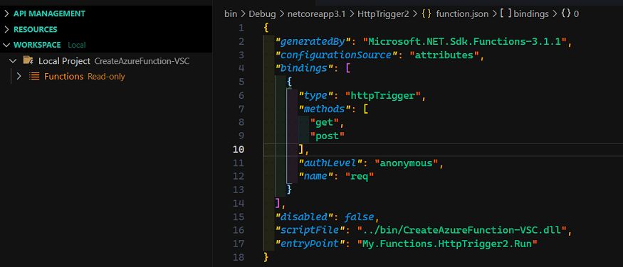 Functions Item Does Not Show In Azuire Area · Issue 3409 · Microsoftvscode Azurefunctions · Github