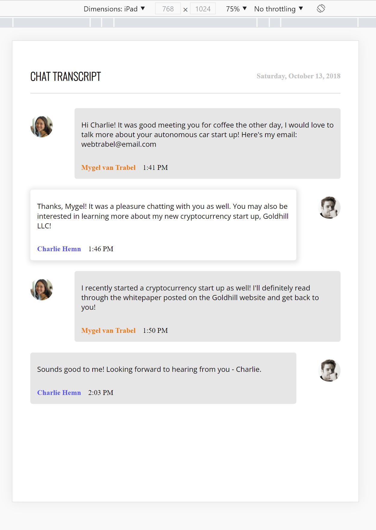 GitHub - nathan-mccraw/Chatly-ifier: Project for potential employer