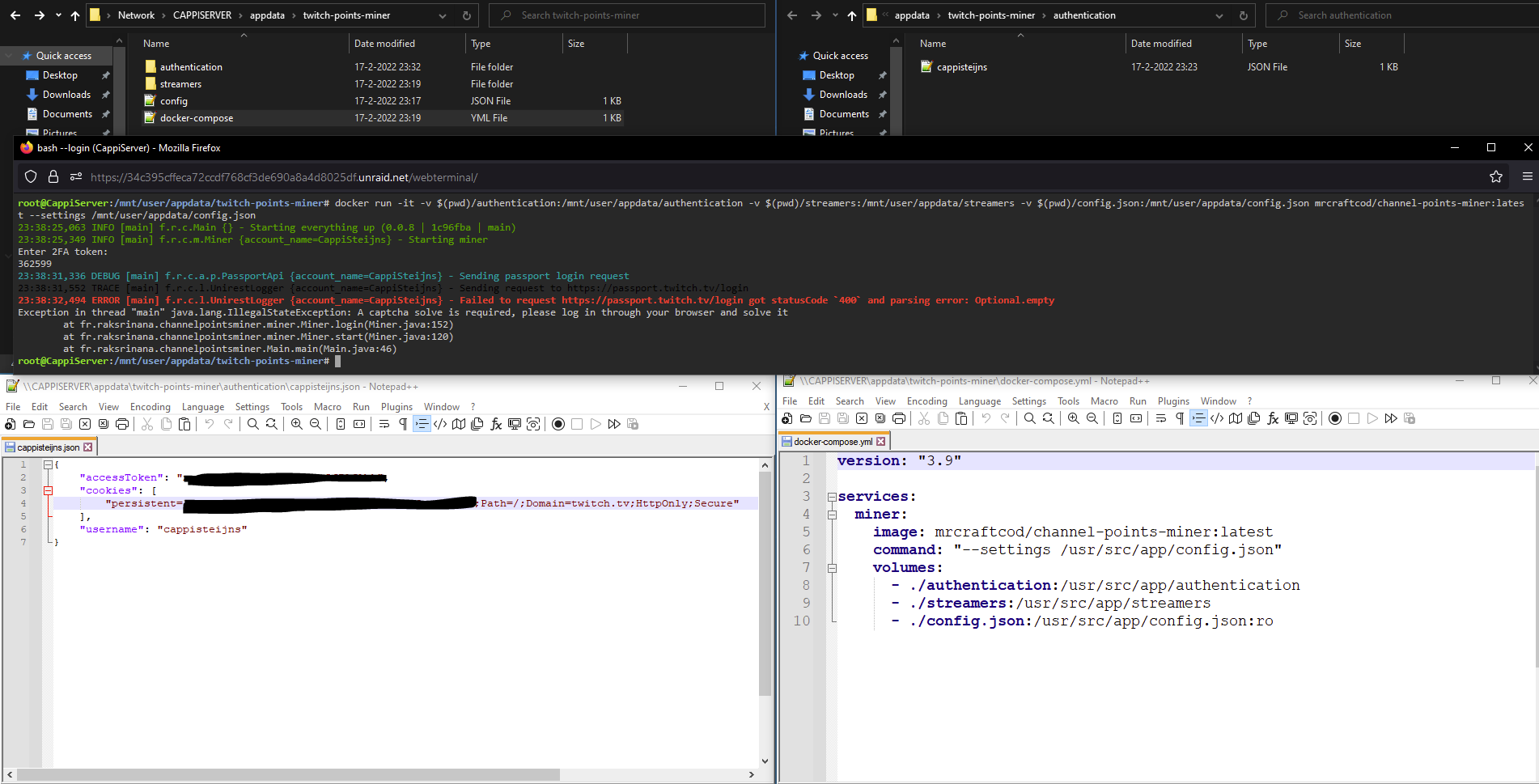 Status code "400" · Issue #146 · RakambdaOrg/ChannelPointsMiner · GitHub