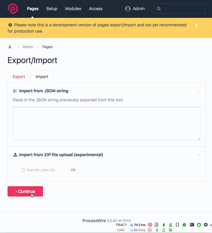Processinput Throws Php Warning If Upload Field Has Destinationpath Property Set · Issue 476