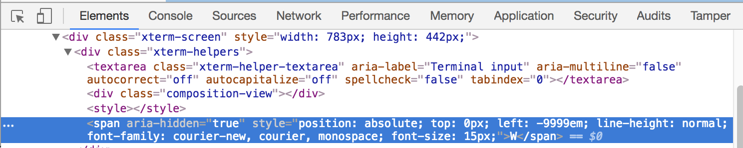 Hard-coded CSS mangles RTL layouts · Issue #1330 · xtermjs/xterm.js · GitHub