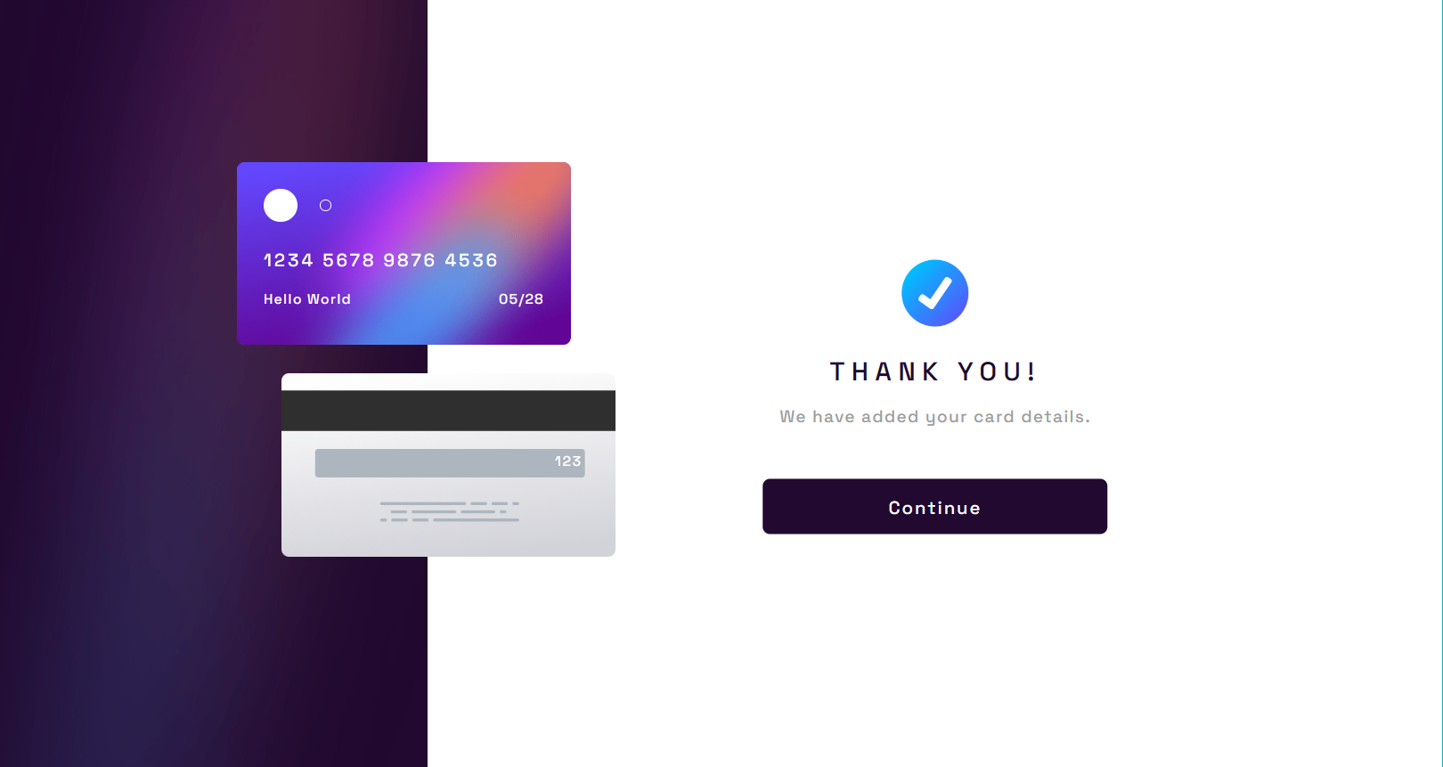 GitHub - ritik48/Interactive-Card-Details-Form