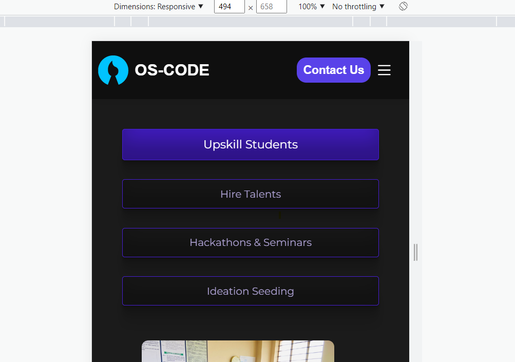 Fix the layout of 'WHY CHOOSE US' section · Issue #269 · OSCode-Community/OSCodeCommunitySite ...