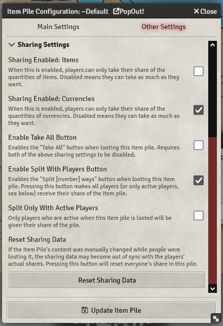 Enable Split With Players Button doesn't stay unchecked · Issue #351 · fantasycalendar ...