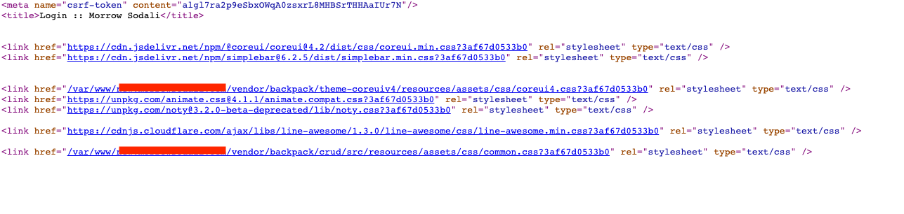 Basset is expecting the wrong path on prod (ubuntu) · Issue #88 · Laravel-Backpack/basset · GitHub
