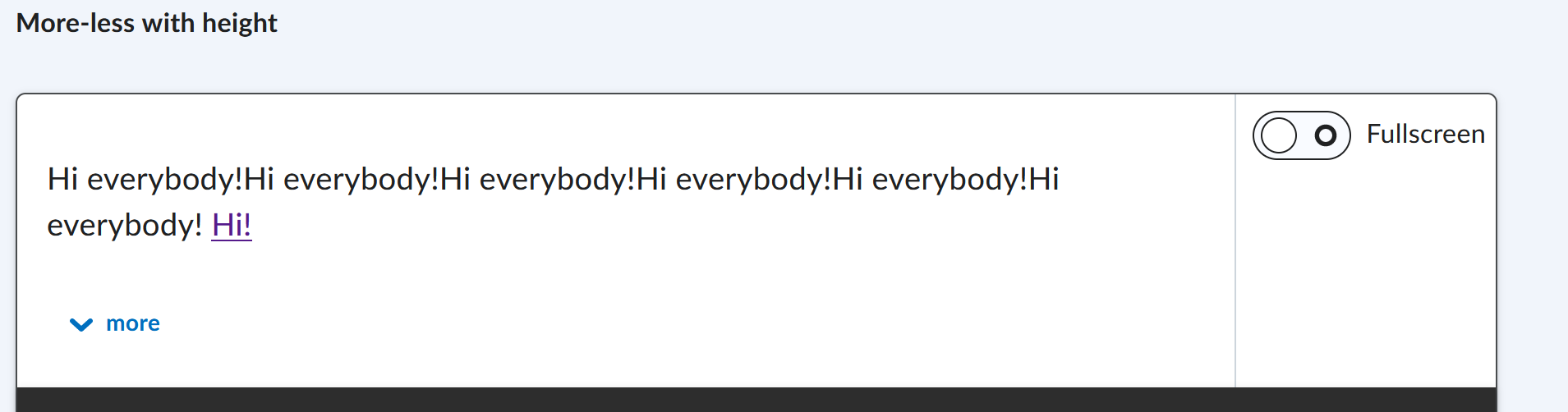 Fix More-Less bug where it was not setting base height correctly by oelhanafey · Pull Request ...