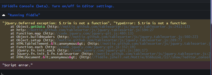 empty values - filter-select and sorting · Issue #1752 · Mottie/tablesorter · GitHub
