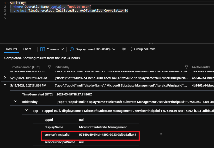 AAD Audit Logs workbook not parsing the Service Principal ID · Issue #2314 · Azure/Azure ...