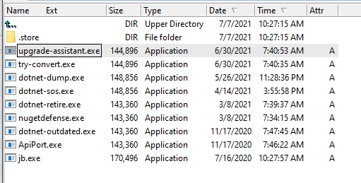 Cannot run Upgrade Advisor after installing .NET6/VS2022 · Issue #954 · dotnet/upgrade-assistant ...
