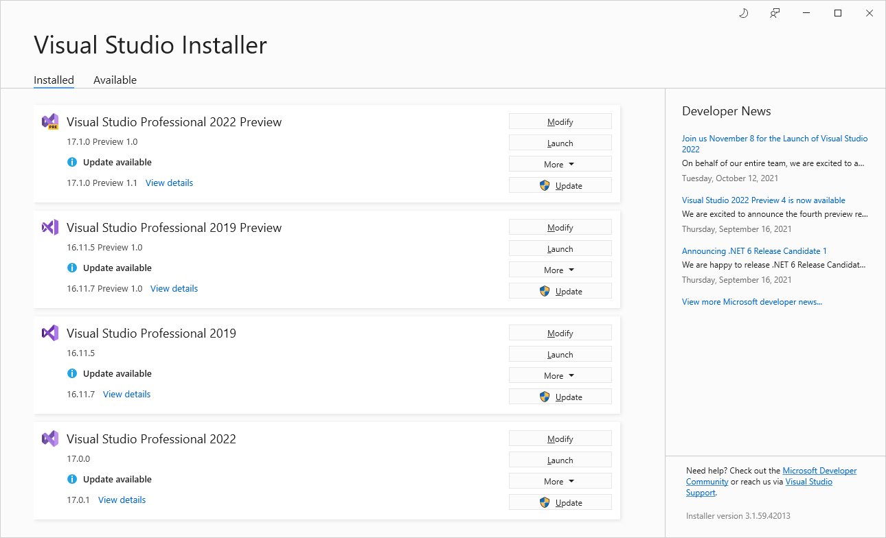 Cannot Run Upgrade Advisor After Installing Net6vs2022 · Issue 954 · Dotnetupgrade Assistant 