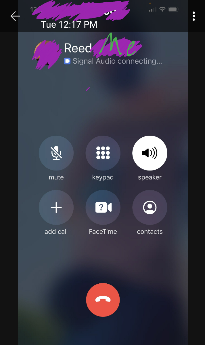Wrong contact shown for non-signal call · Issue #4563 · signalapp/Signal-iOS · GitHub