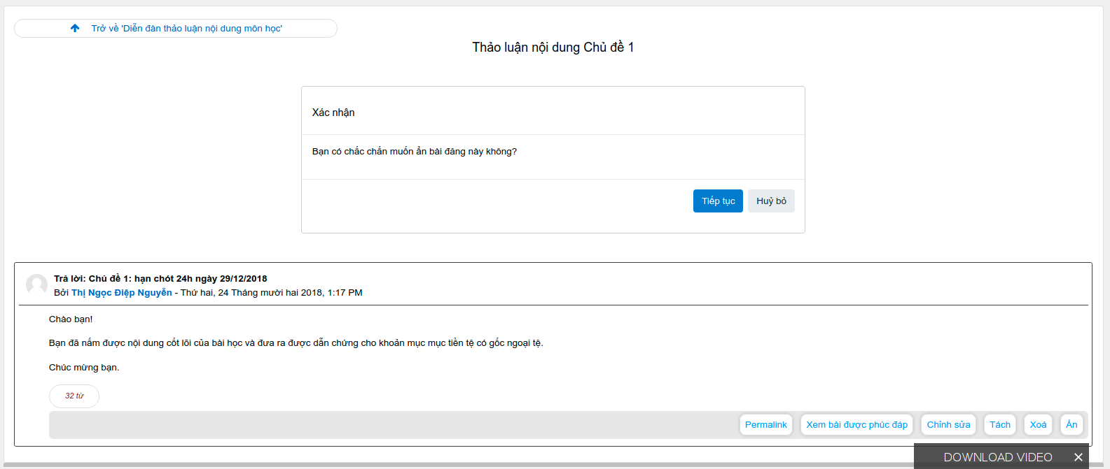 GitHub - toandoaneloteam/elolms-2021-khongchophepchinhsuaanhienbaipost-13: Không cho phép giảng ...