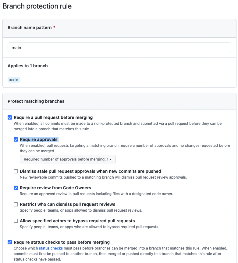 What is the setting 'Require review from Code Owners' intend to do? It does not actually require ...
