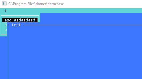 Redraw is not redrawing the screen · Issue #213 · gui-cs/Terminal.Gui · GitHub