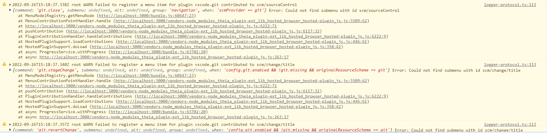Source Control Widget Not Working Properly · eclipse-theia theia · Discussion #11701 · GitHub