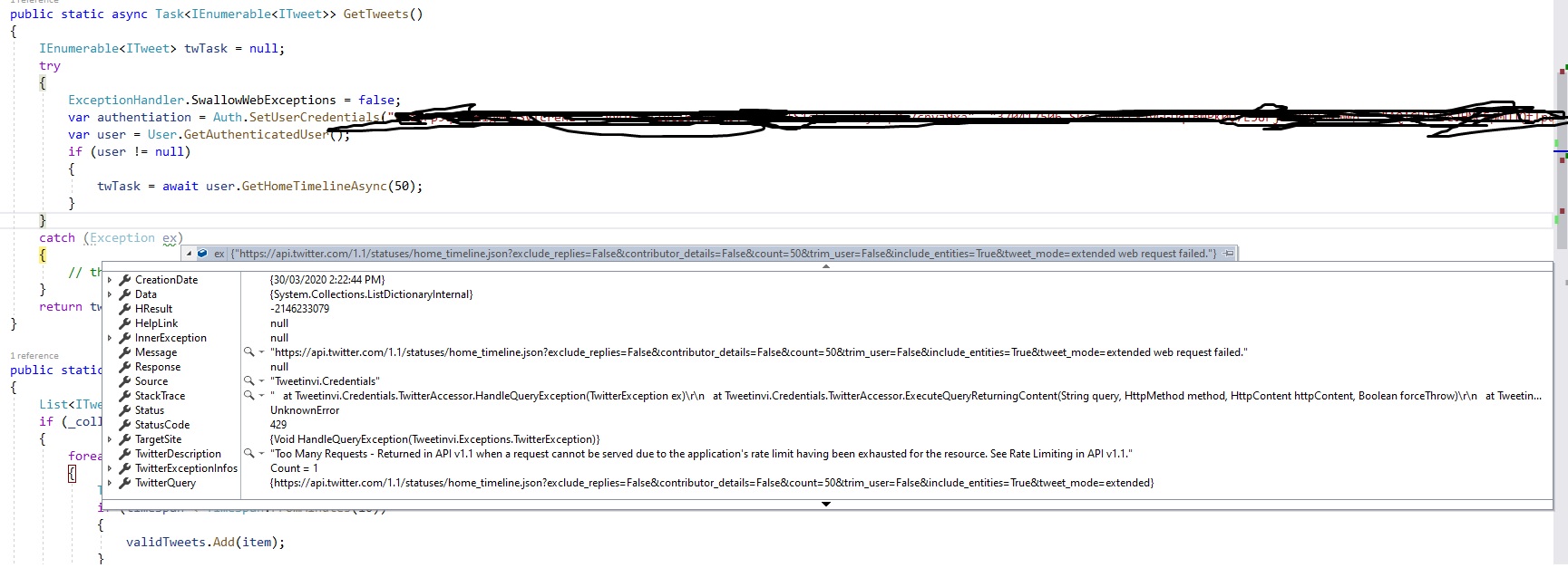 Get all tweets shown on my account for last 5 minutes · Issue #1001 ...