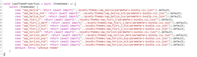 Cannot switch theme when bundled with parcel · Issue #5290 · SAP/ui5-webcomponents · GitHub