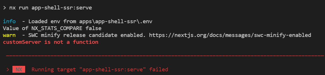 Next js apps with custom server throws "customServer is not a function" · Issue #9179 · nrwl/nx ...