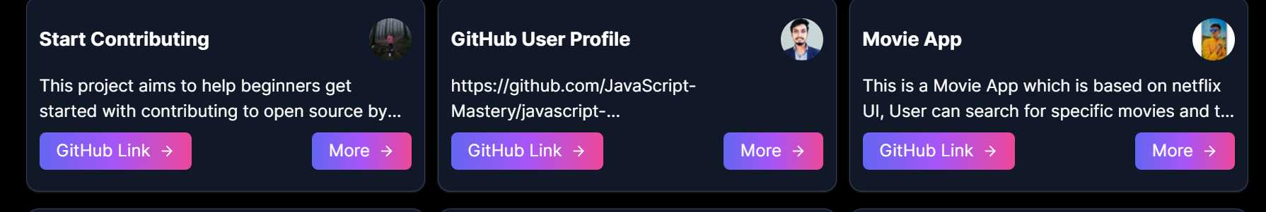 [Feature]: Add Like Button Using Either Thumb OR Love Symbol put on Project Card UI · Issue ...