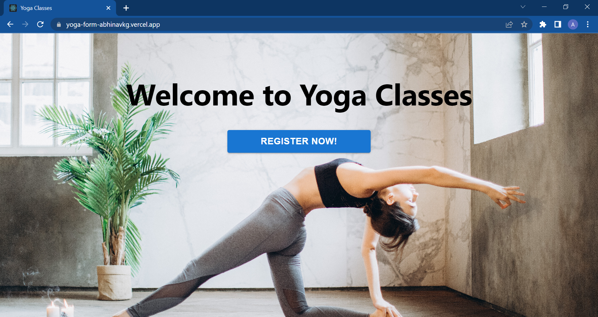 GitHub - alhad-balak/Yoga-form: An Admission Form App for Yoga Classes ...