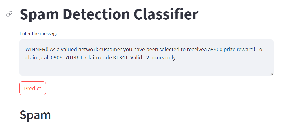 GitHub - nazims-flow/Spam-Detection-Classifier: Spam Detection Classifier: Identify spam from ...