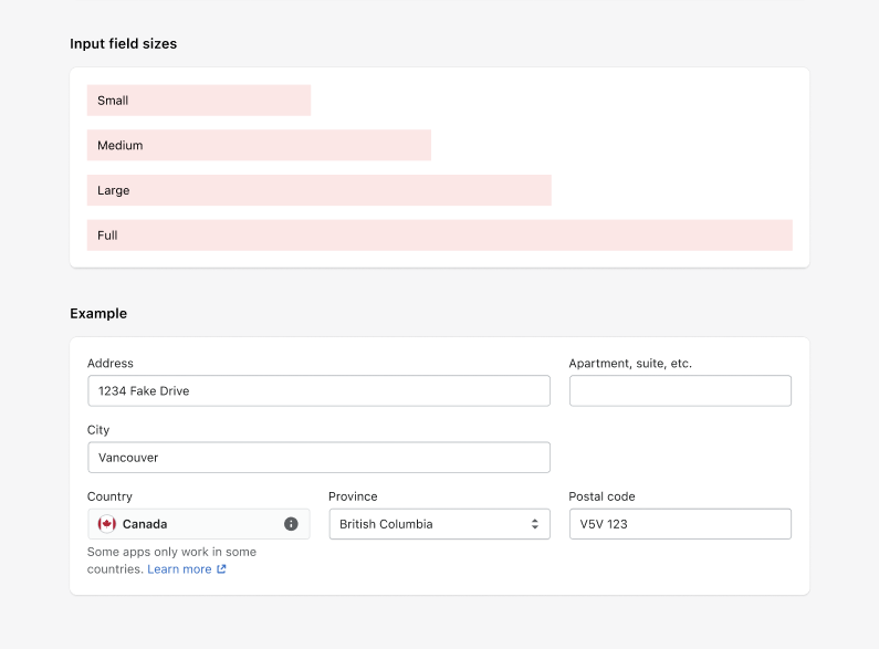FormLayout.Item custom widths · Issue #4639 · Shopify/polaris · GitHub FormLayout.Item custom widths · Issue #4639 · Shopify/polaris · GitHub