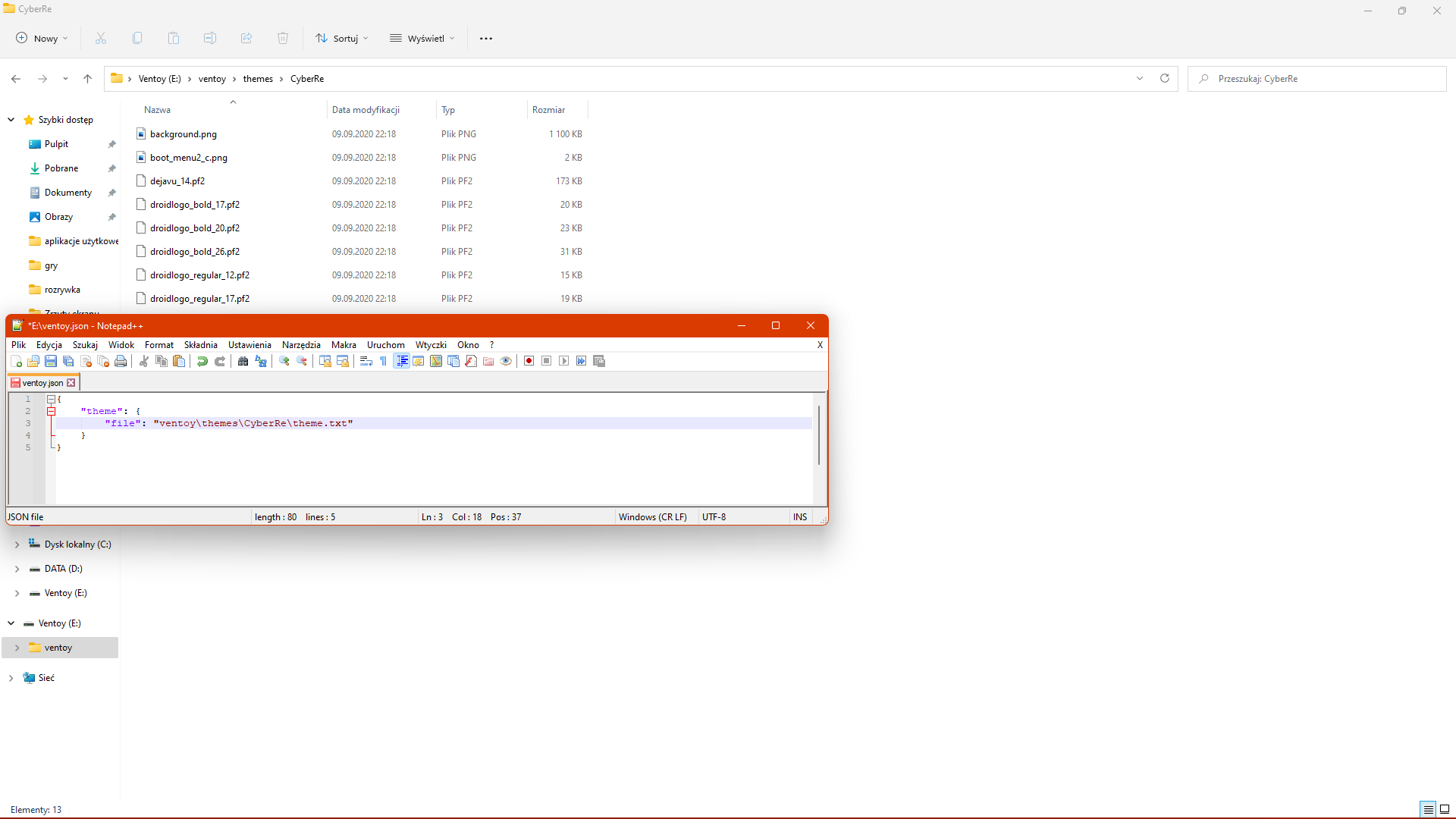 [issue]: Theme changing not working · Issue #1212 · ventoy/Ventoy · GitHub