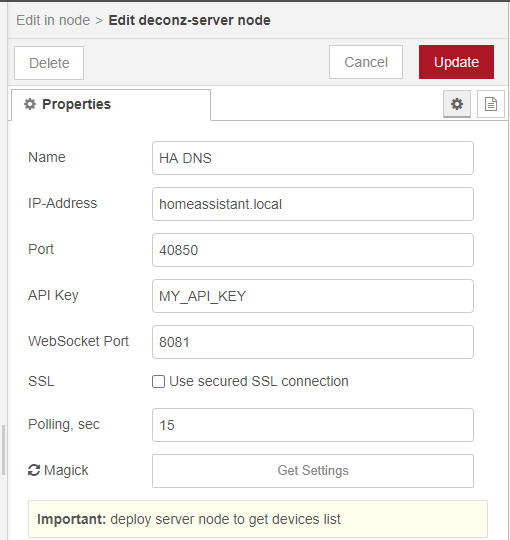 Allow using a host name to query for deconz information? · Issue #90 · deconz-community/node-red ...