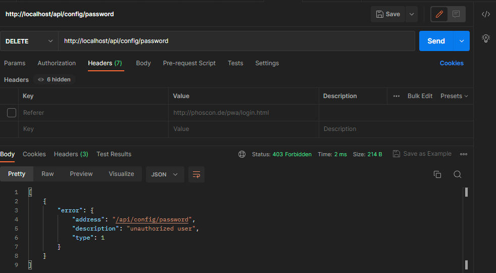 resetPassword - /api/config/password can't be use without phoscon · Issue #6876 · dresden ...