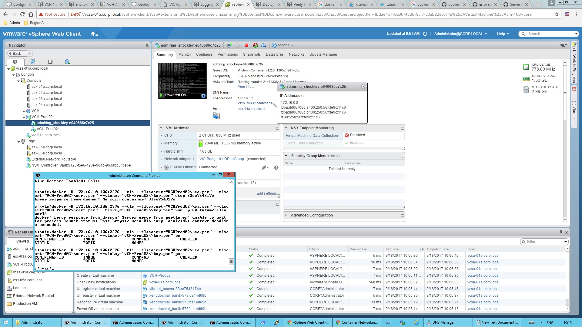 Context Deadline Exceeded · Issue 6390 · Vmwarevic · Github