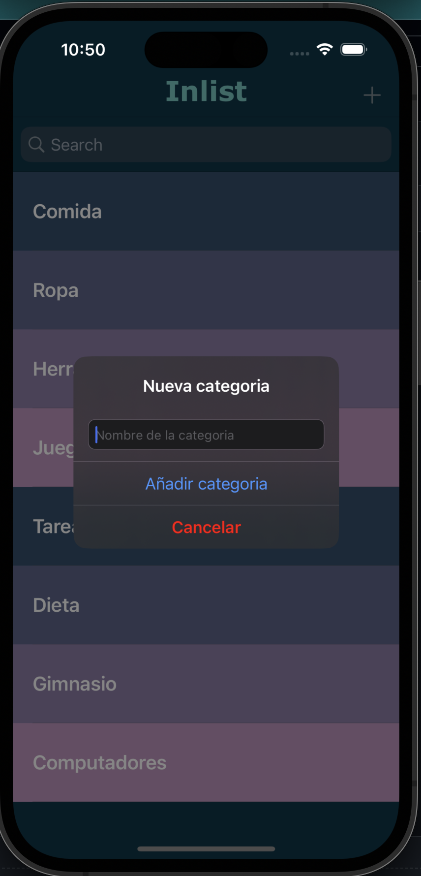 GitHub - jamv0007/Inlist