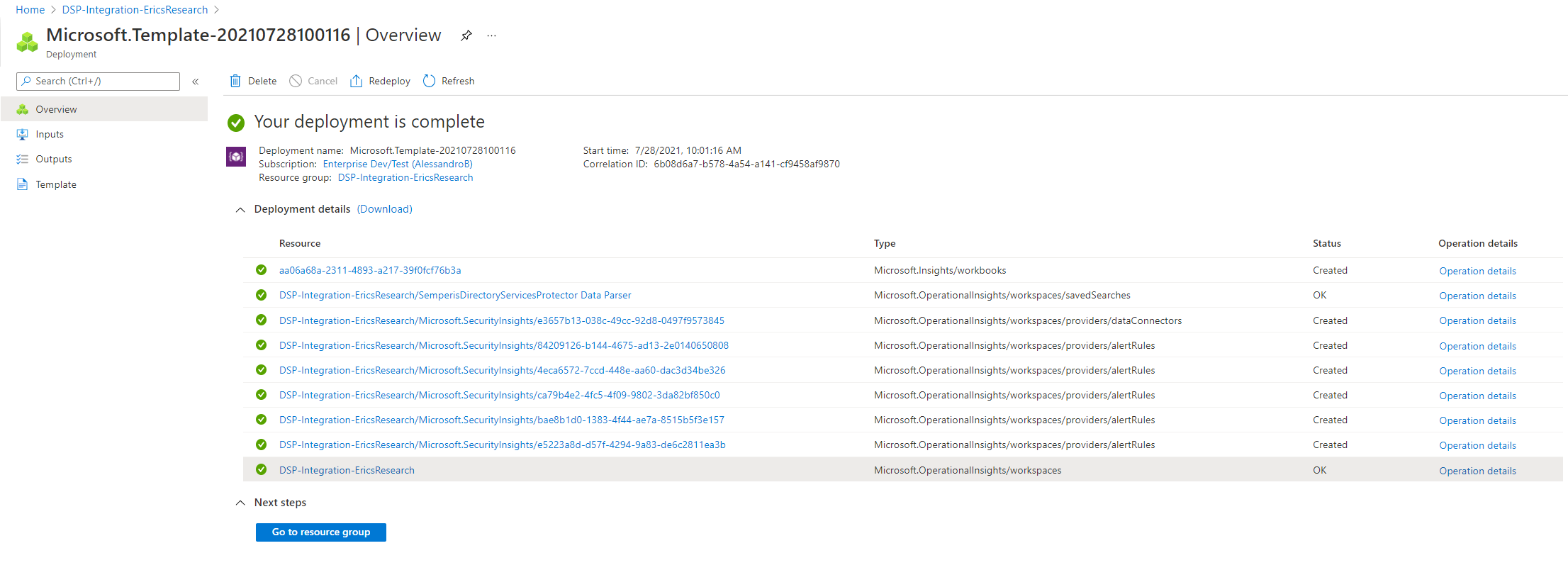 Couldn't find workspaceMetadata of workspace id "..." [Solution Package ...