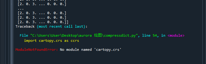 Cartopy Did Not Work With The Previous Installation · Issue 2098 · Scitoolscartopy · Github 
