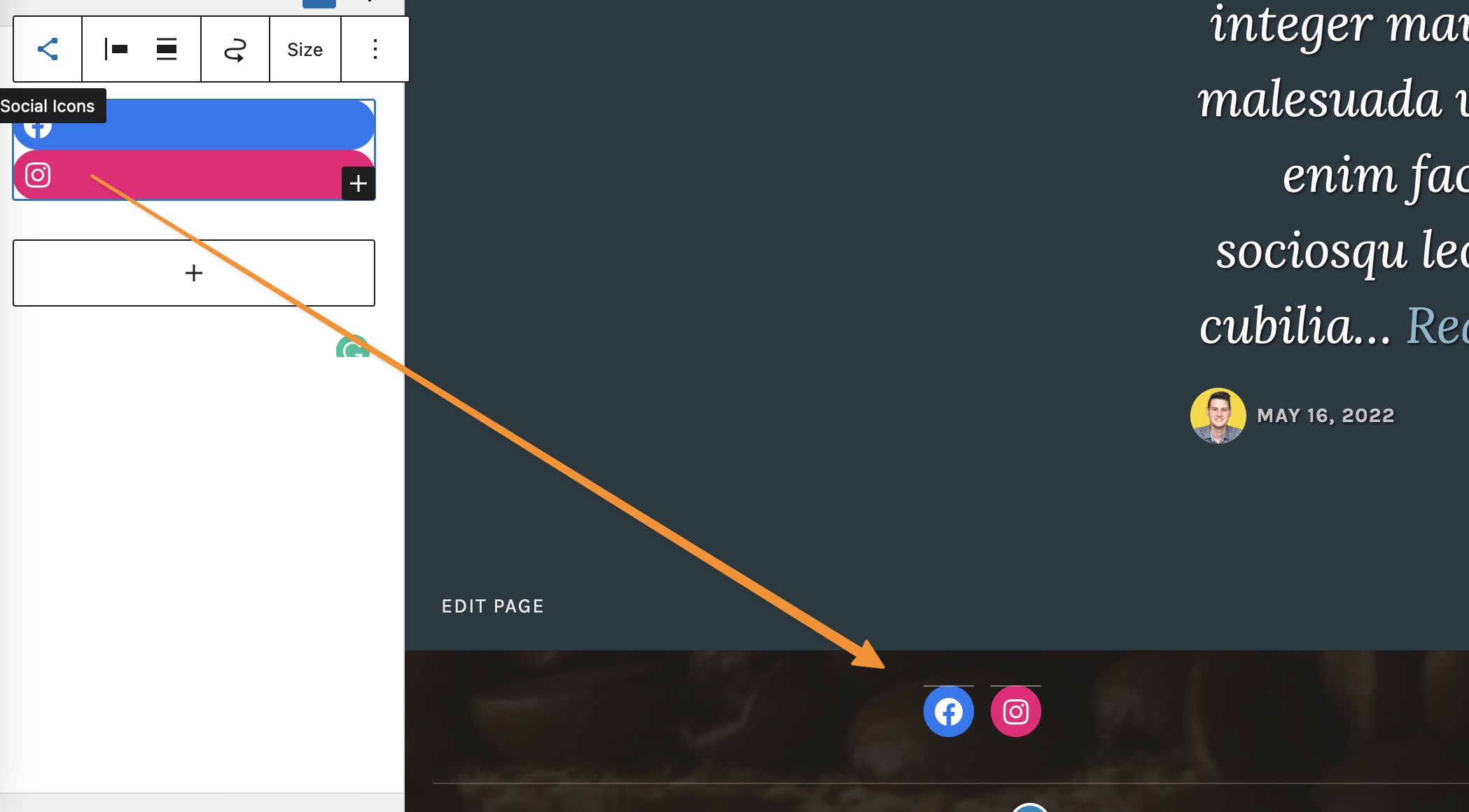 Pique - Border on the Social Icon block in the widget area · Issue #6447 · Automattic/themes ...