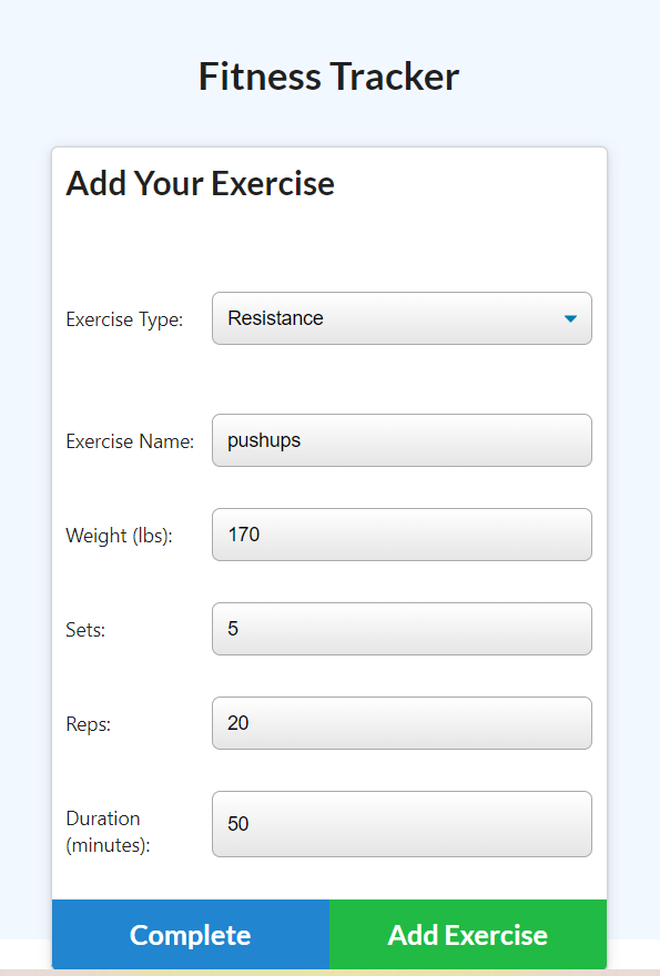 GitHub - tinoganacias/workoutTracker