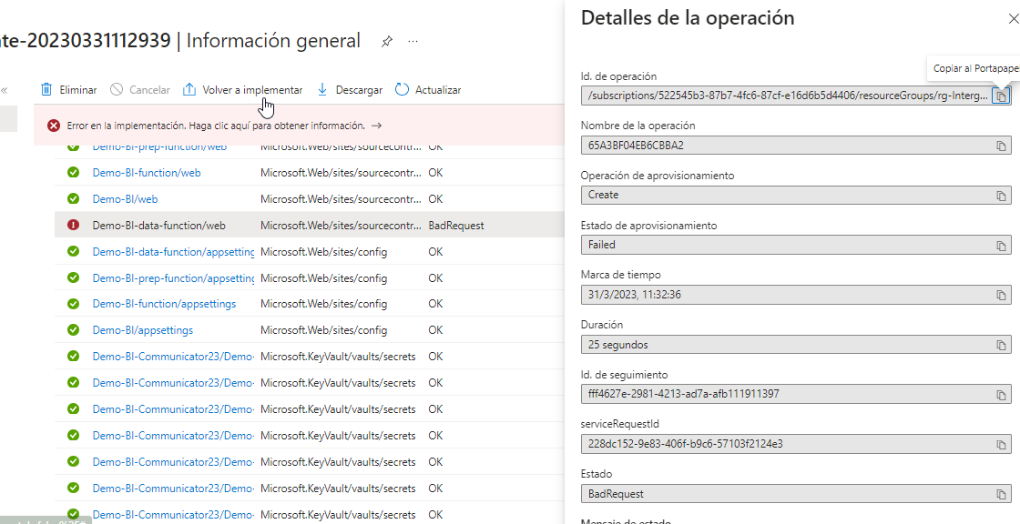 Found error: BadRequest in Microsoft.Web/sites/sourcecontrols · Issue ...