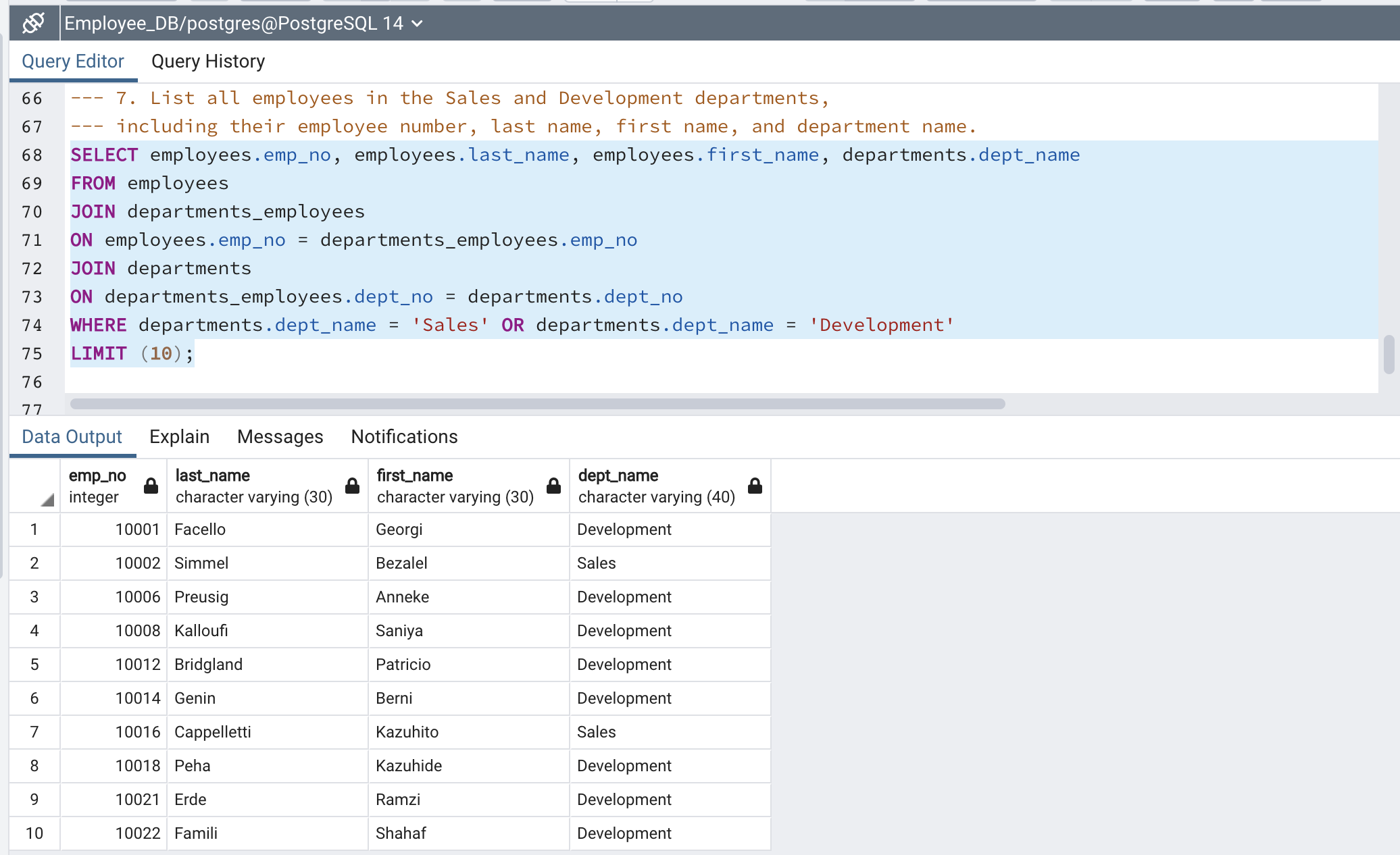 GitHub - bigoshunane/Pewlett-Hackard-Analysis-Data-Modeling: Employees ...
