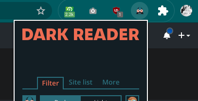 [BUG] Top section with Enable\Disable buttons dissapeared · Issue #2468 · darkreader/darkreader ...