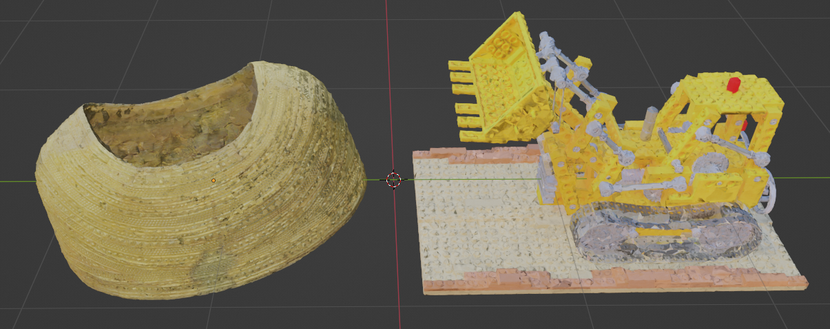 How to show the nerf_lego dataset result in Blender properly · Issue #67 · NVlabs/nvdiffrec · GitHub