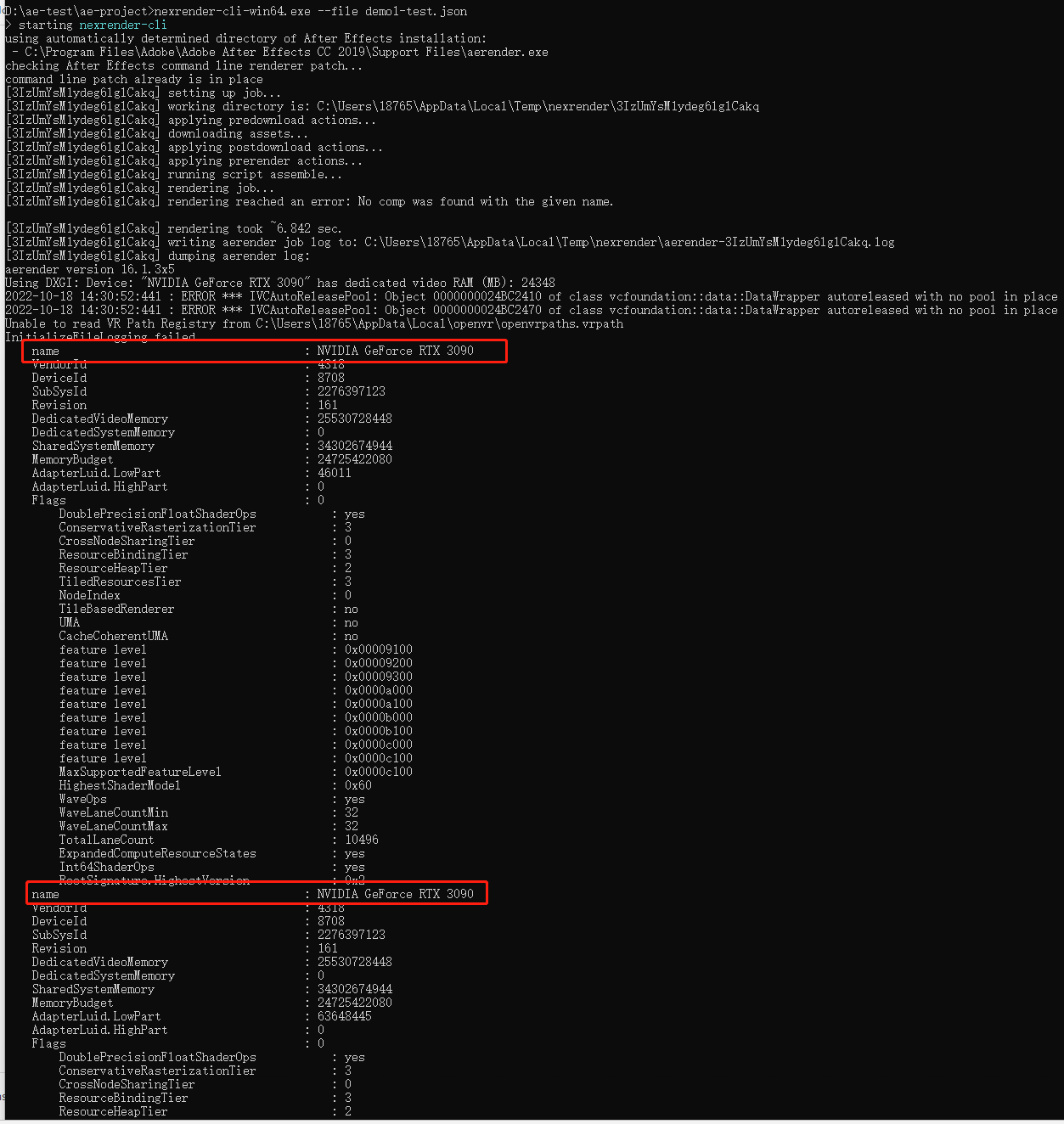 GPU selection problem · Issue #778 · inlife/nexrender · GitHub