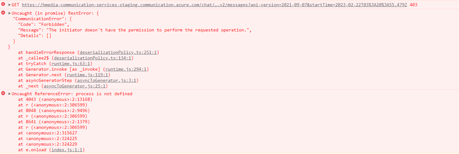 ChatComposite load history messages · Issue #2760 · Azure/communication-ui-library · GitHub