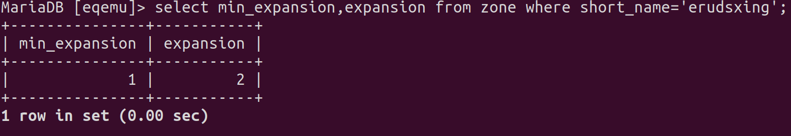 Zone table expansion and min_expansion · Issue #2280 · EQEmu/Server · GitHub