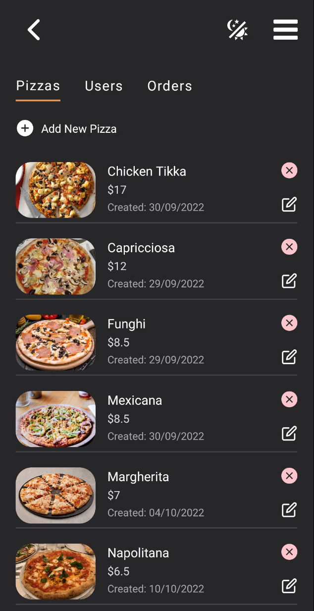 GitHub - emirsahovic/food-delivery-react-native-app: Pizza mobile application allows users to ...